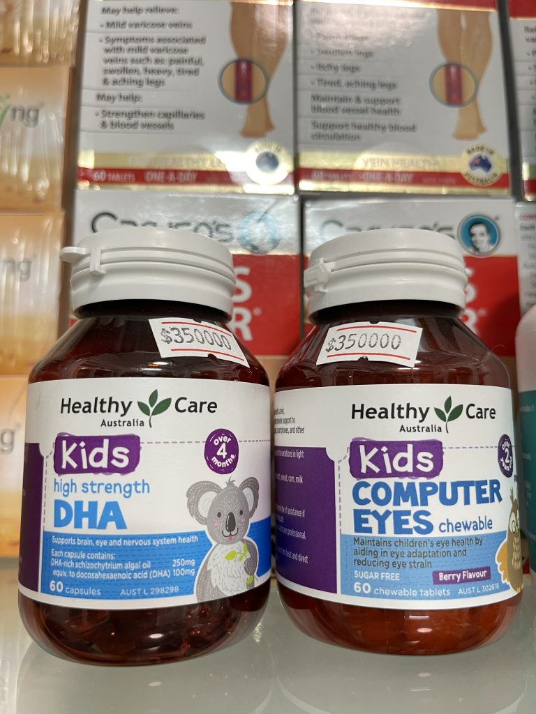 Viên bổ sung DHA cho bé – Healthy Care Kid’s High DHA 60 viên – Hàng Úc ...